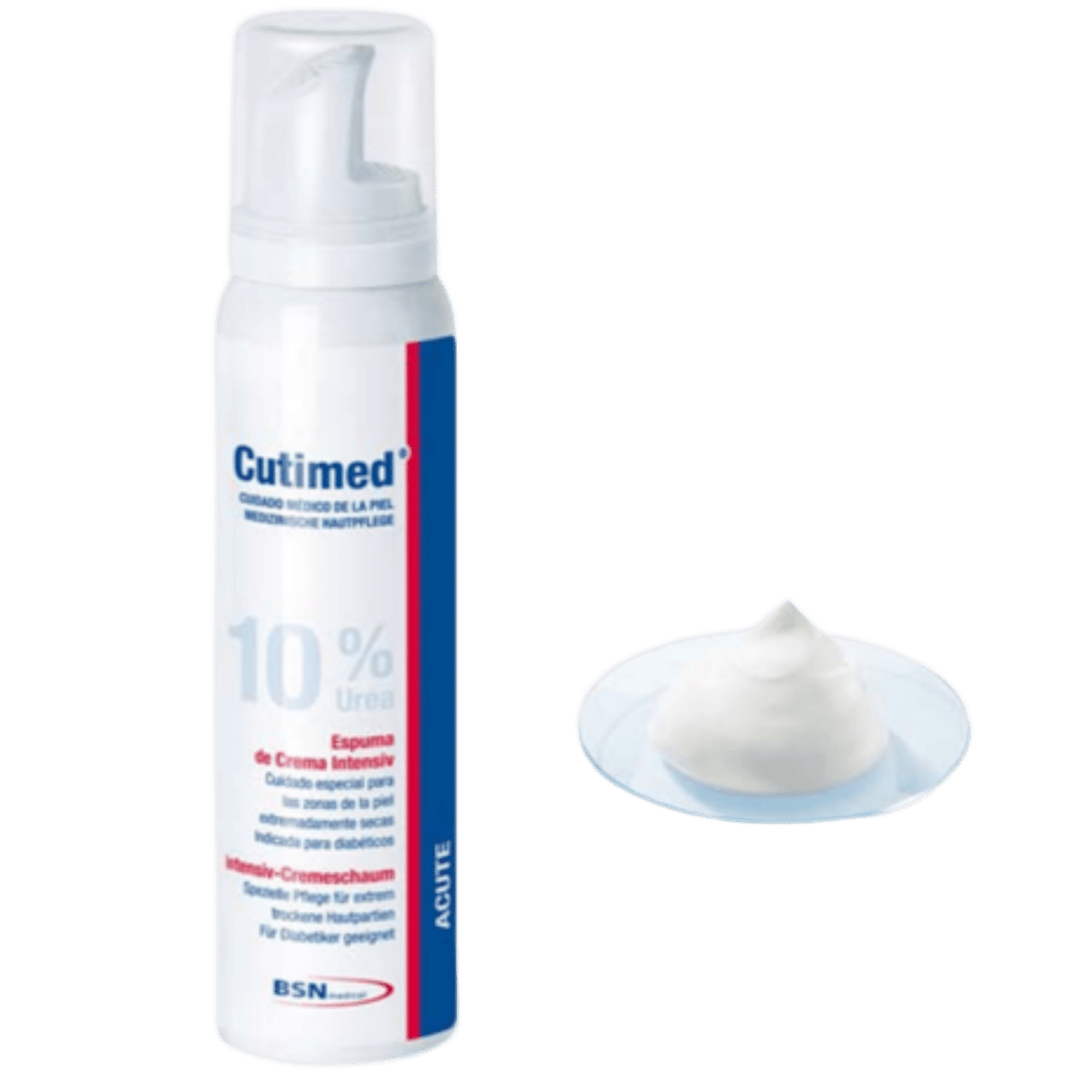 Cutimed Acute Urea 10% 125mL (espuma)