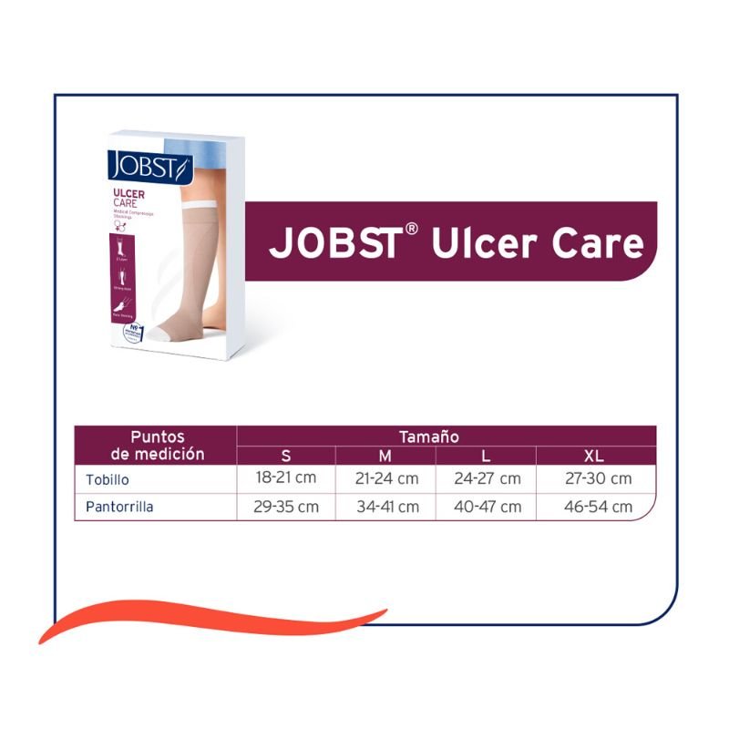Calcetín Jobst UlcerCare Izquierdo - Terapia de Compresión